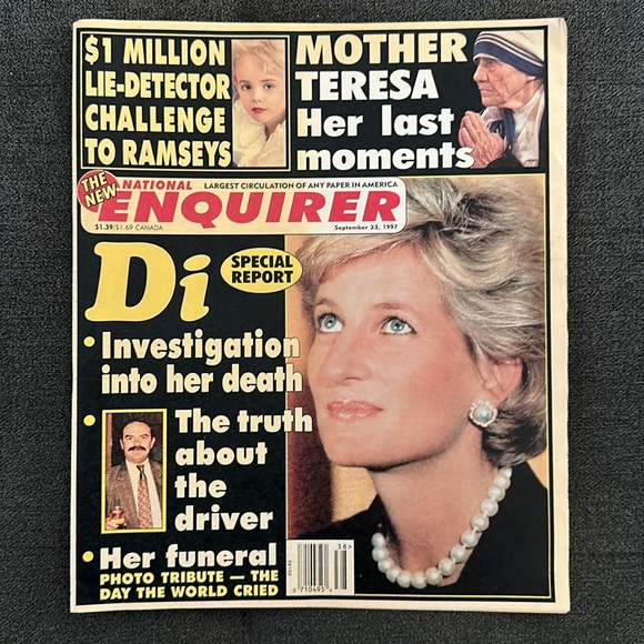 People Magazine | Other | A Collection Of Princess Diana Magazines ...